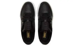 PUMA Ca Pro Classic Gold Low Top Sneakers - Black/white/gold