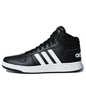 Adidas Hoops 2.0 Mid Sneakers - Black/white
