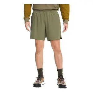 Nike Men's Nike X Acg Dri-fit New Sands Side Zipper Pocket Drawstring Sports Shorts Green Default Color
