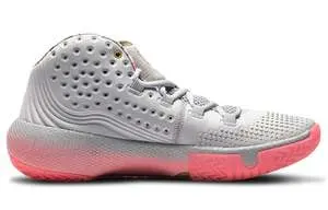 Under Armour Hovr Havoc 2 Basketball High Top Sneakers - Silver/pink