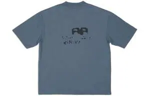 Balenciaga Hand-drawn Bb Icon T-shirt Medium Fit 'blue Black