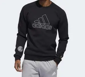 Adidas Logo Printing Sports Pullover