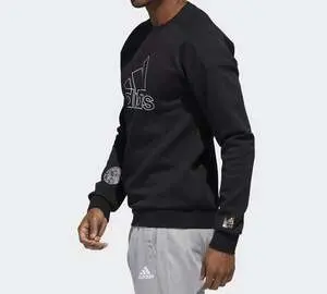 Adidas Logo Printing Sports Pullover