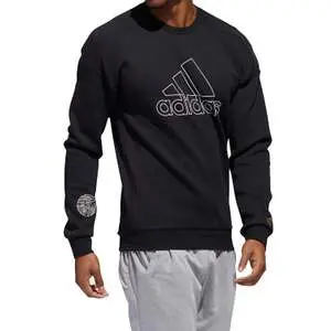 Adidas Logo Printing Sports Pullover