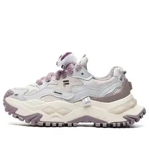 FILA FUSION Bianco Fashion Sneakers - White/purple/grey