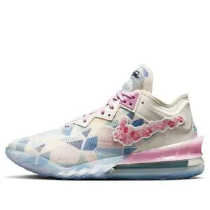 Nike Nike X Atmos Lebron 18 Low 'Cherry Blossom' Sneakers Cherry Blossom