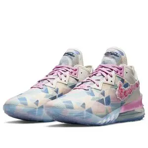 Nike X Atmos Lebron 18 Low Sneakers - Cherry Blossom