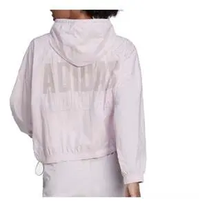 Adidas Essentials Repeat Logo Loose Fit Windbreaker - Pink