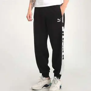 PUMA Retro Block Sweatpant 'black White Grey