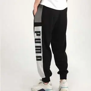 PUMA Retro Block Sweatpant 'black White Grey