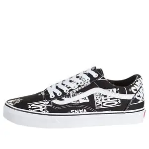 VANS Old Skool 'logo Mix' Sneakers - Black