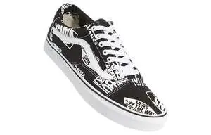 VANS Old Skool 'logo Mix' Sneakers - Black