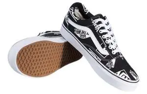 VANS Old Skool 'logo Mix' Sneakers - Black