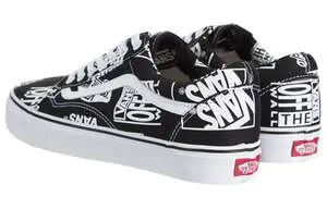 VANS Old Skool 'logo Mix' Sneakers - Black