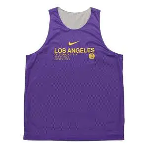 Nike Los Angeles Lakers Reversible Basketball Vest - Grey