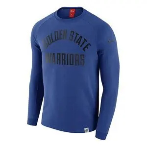 Nike Golden State Warriors Basketball Crew-neck - Blue