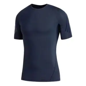 Adidas Training Sports Round Neck Short Sleeve - Legendary Blue