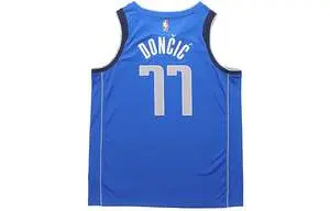 Nike Dallas Mavericks Doncic No. 11 2020-2021 Season Fan Edition Jersey - Blue