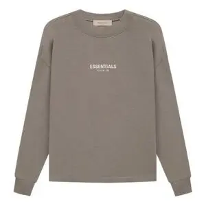 Fear Of God Ss22 Relaxed Crewneck Desert Taupe