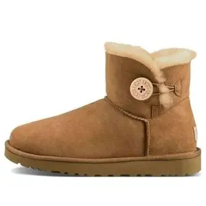 UGG Mini Bailey Button Ii Boots - Chestnut