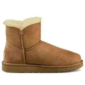 UGG Mini Bailey Button Ii Boots - Chestnut
