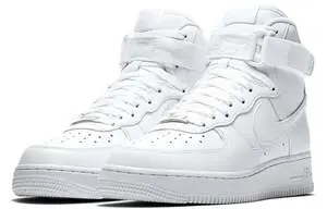 Nike Force 1 High Top Sneakers - White