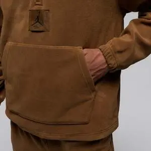JORDAN Air Essentials Winterized Fleece Half-zip - Brown