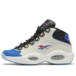 REEBOK Reebok Question Mid "Answer To No One" Chalk/core Black/vector Blue