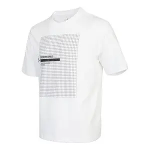 Nike As J 23eng Ss Crew Tennis Round Collar Sports Male - White