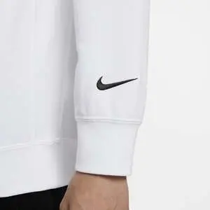 Nike French Terry Crew-neck Sweatshirt 'white - White/black