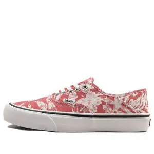 VANS Vans Authentic SF Floral Linen Sneakers Red/white