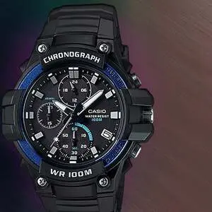 Casio Chronograph Water Resistant Analog Watch