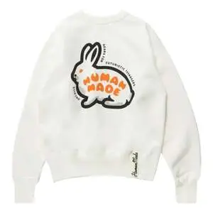 HUMAN MADE Crewneck Rabbit Sweatshirt - White