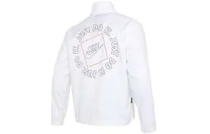 Nike Logo Print Zip-up Track Jacket