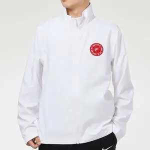 Nike Logo Print Zip-up Track Jacket