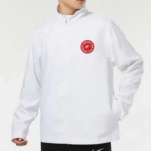 Nike Logo Print Zip-up Track Jacket