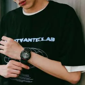 Casio G-shock Analog-digital Watch - Black/red