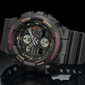 Casio G-shock Analog-digital Watch - Black/red