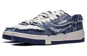 LI-NING 001 Btc Prm "blue White" Agct101-1 Sneakers - Blue/white