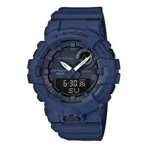 Casio G-shock Analog-digital Watch With Bluetooth Connectivity - Blue