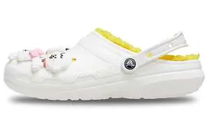 CROCS Classic Cozy Clogs With Embellishments - Multi-color