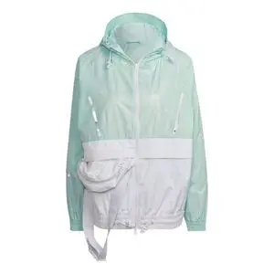 Adidas Sports Hooded Zipper Jacket - Tan