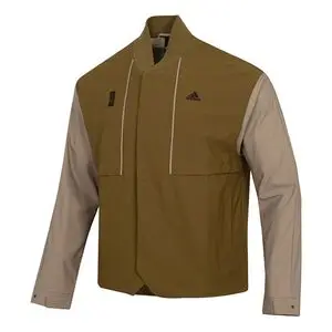 Adidas Splicing Contrasting Colors Casual Sports Jacket - Default Color