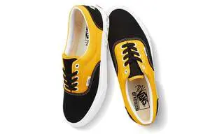 VANS Era Low Top Sneakers - Black/yellow