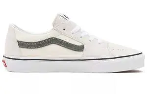 VANS Sk8-low "utility Pop" Sneakers - White/green