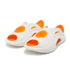 RIGORER Shark Sandals - White/orange