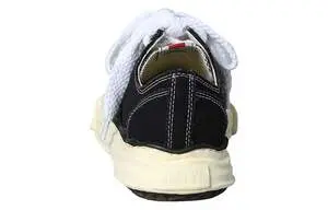 Mihara Yasuhiro Peterson Vl Og Sole Canvas Low-top Sneakers - Black