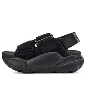 UGG UGG LA Street Sandal Suede Black