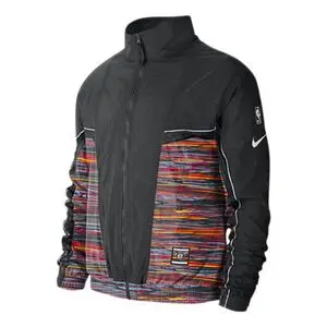 Nike Brooklyn Nets Track Jacket - Black