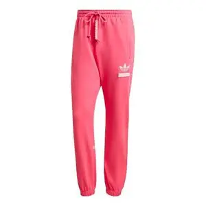 Adidas Originals Big Trfl Pants Lace-up Leggings For - Pink